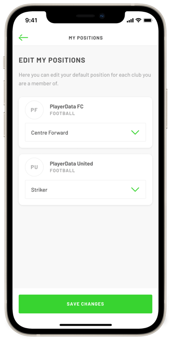 How to Add Player Positions